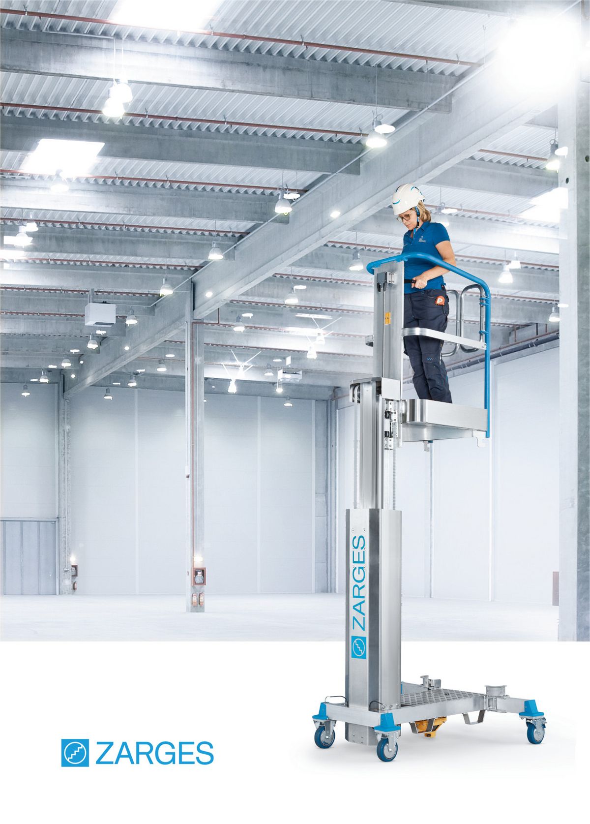 Ein Arbeitslift ganz ohne Strom: ZARGES Neuheiten auf der A+A 2019 ...