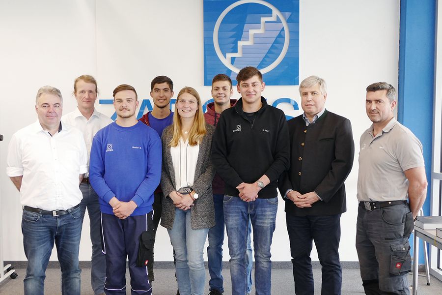 ZARGES-Azubis beenden erfolgreich Ihre Ausbildung - ZARGES