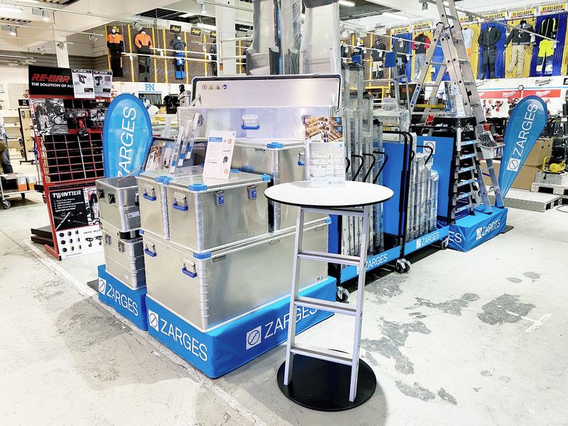 Product presentation that immediately catches the eye! - ZARGES