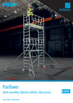 ZARGES PaxTower. The 1-click folding scaffold. - ZARGES