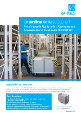 ZARGES Solutions de transport, de stockage et de maintenance - ZARGES