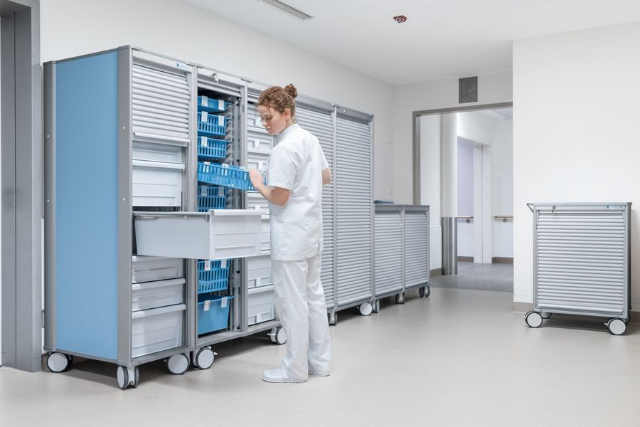 Versatility redefined: ZARGES modular supply trolleys help optimise logistic processes in the ...