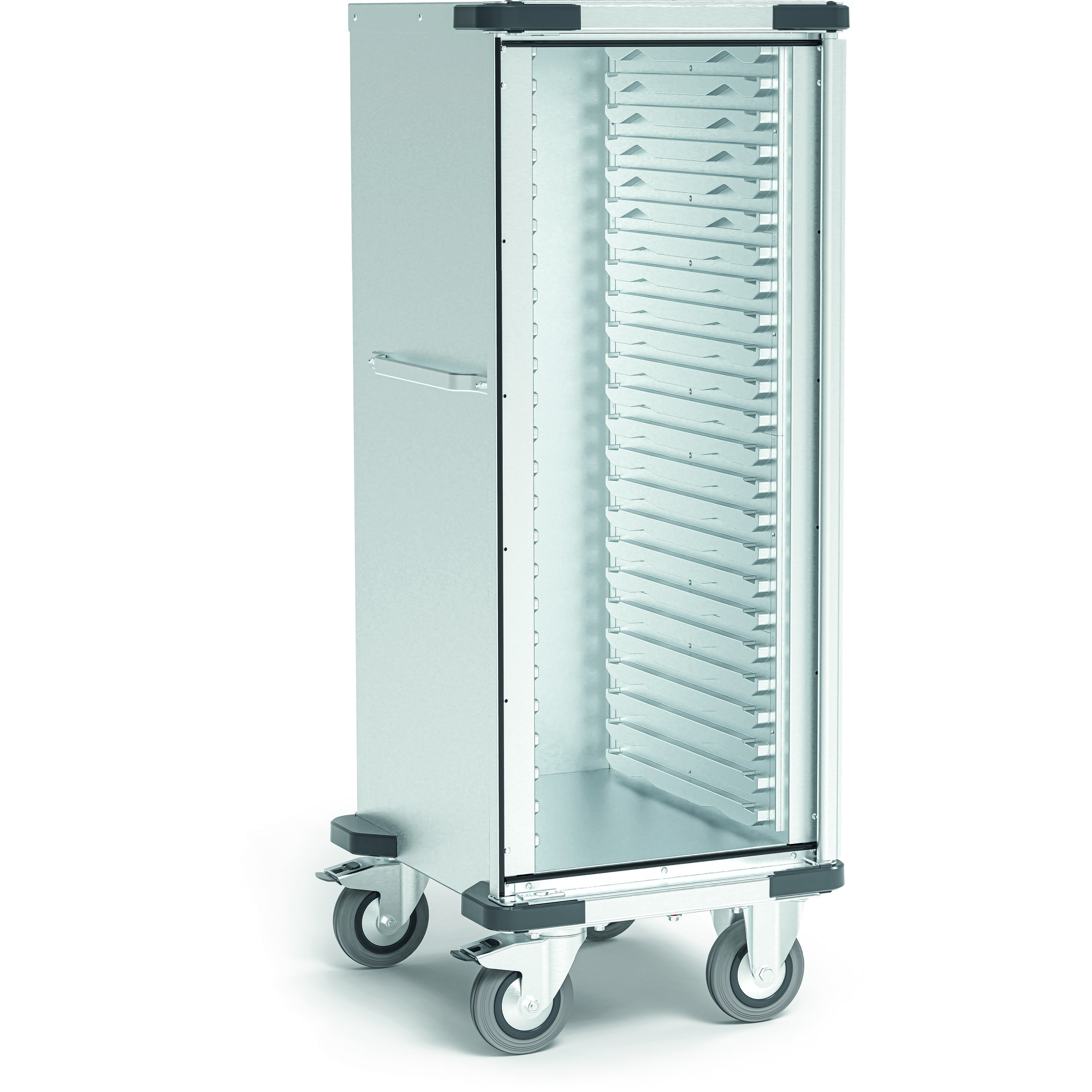 W 105 N modular cupboard trolley with support wall | Cupboard trolley ...