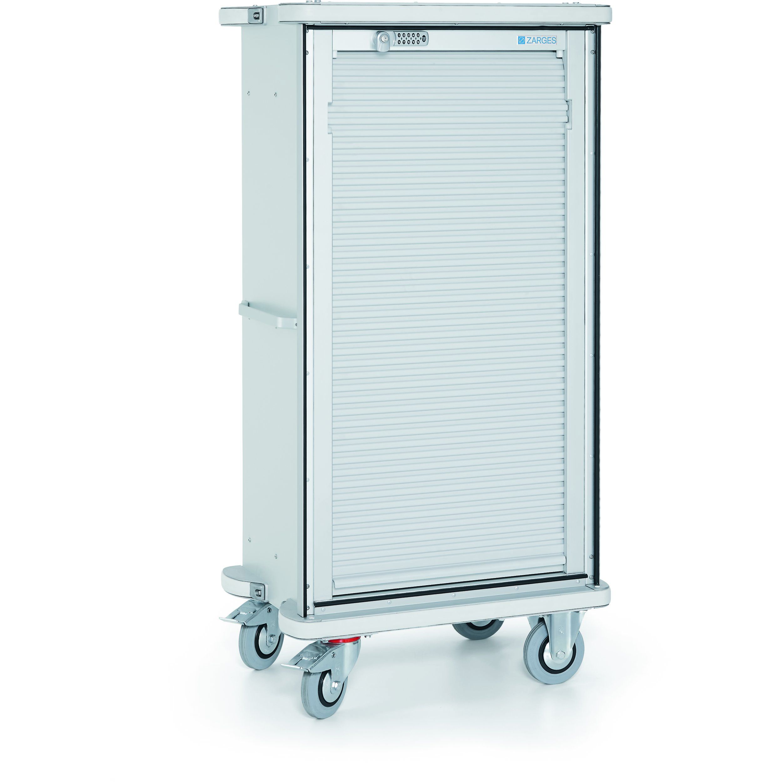 W 105 N modular cupboard trolley with rolling tambour door | Cupboard ...