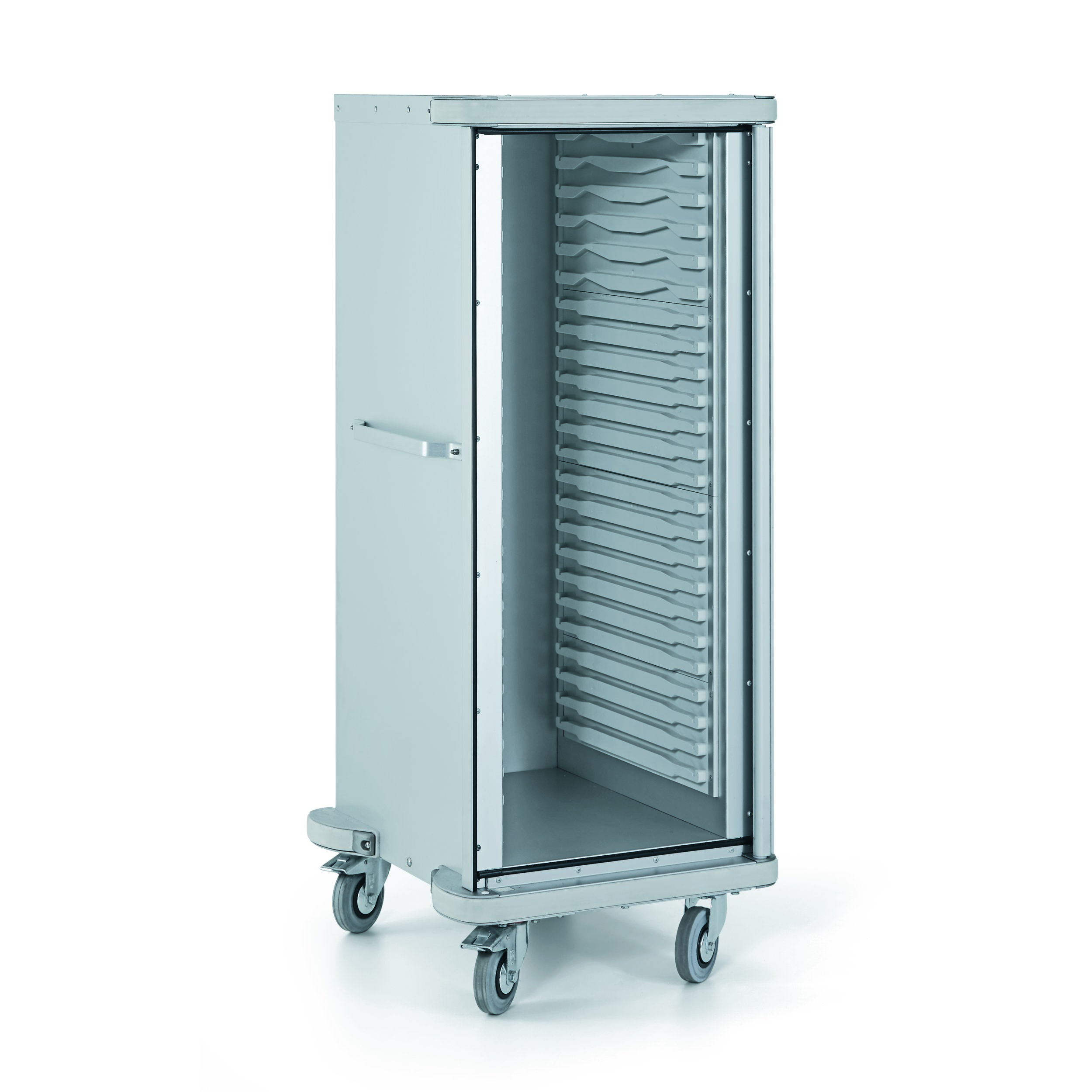 W 105 N modular cupboard trolley with support wall | Cupboard trolley ...