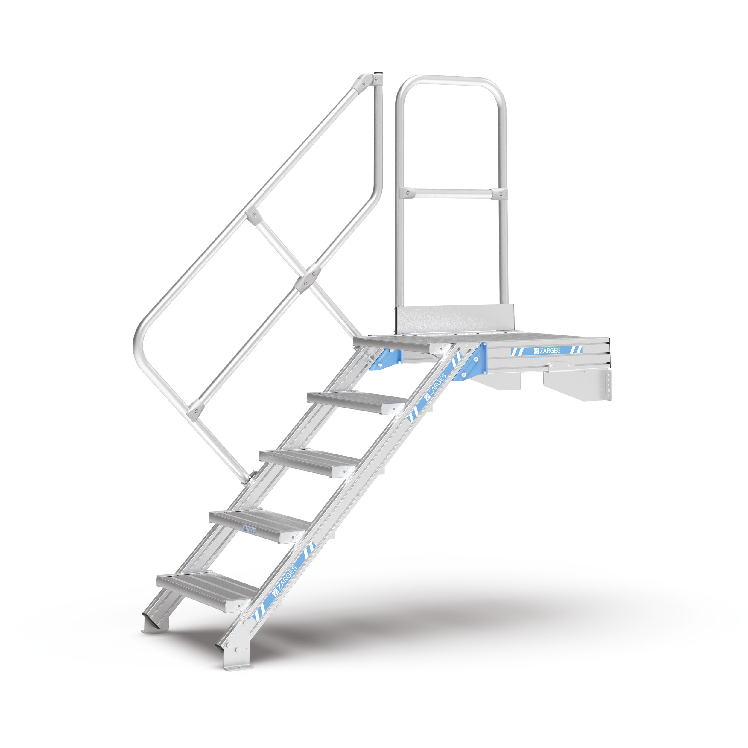 Access steps with platform | Steps and platforms | ZARGES - Innovations ...
