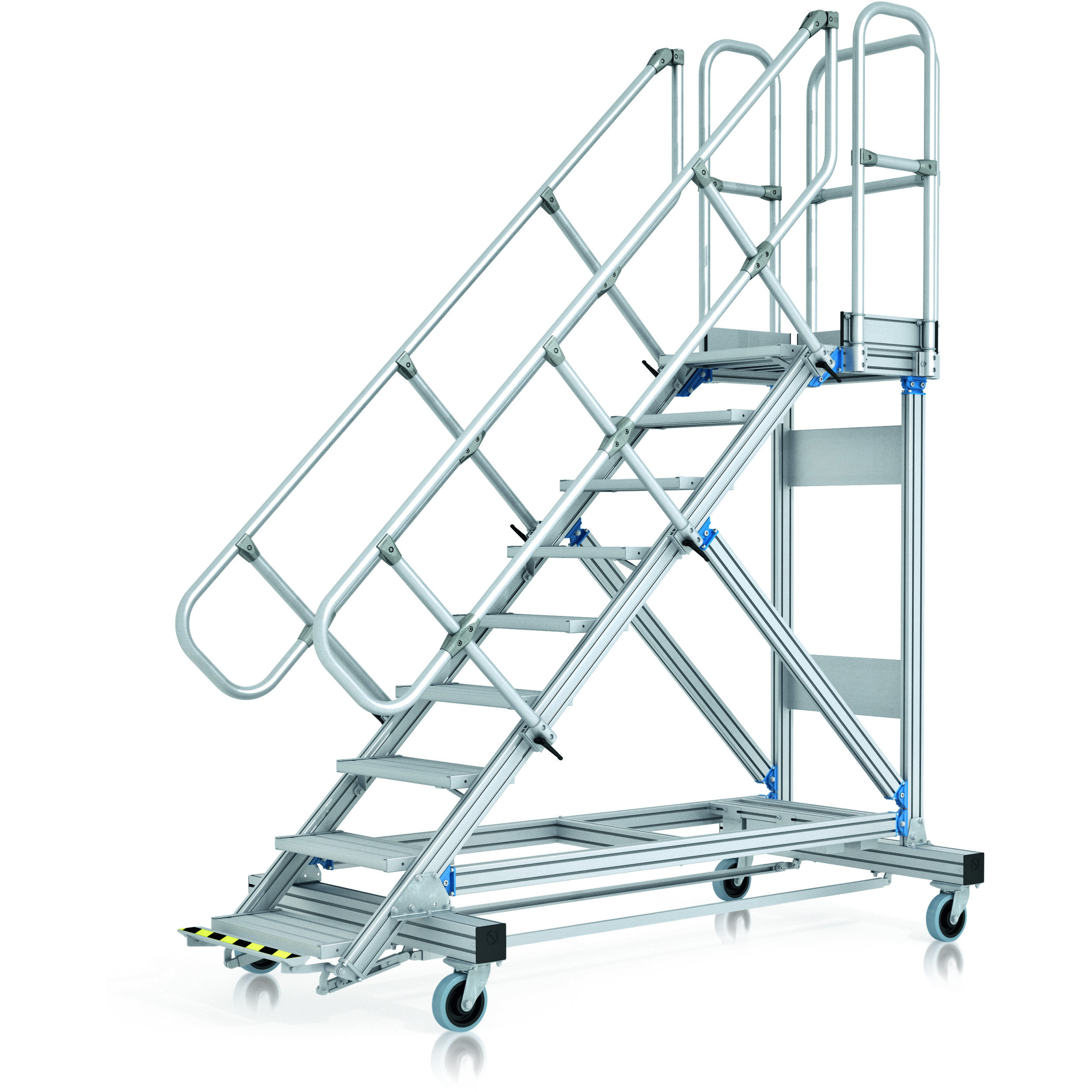 Mobile platform steps with ZARGES Ergo Stop | Work and maintenance ...