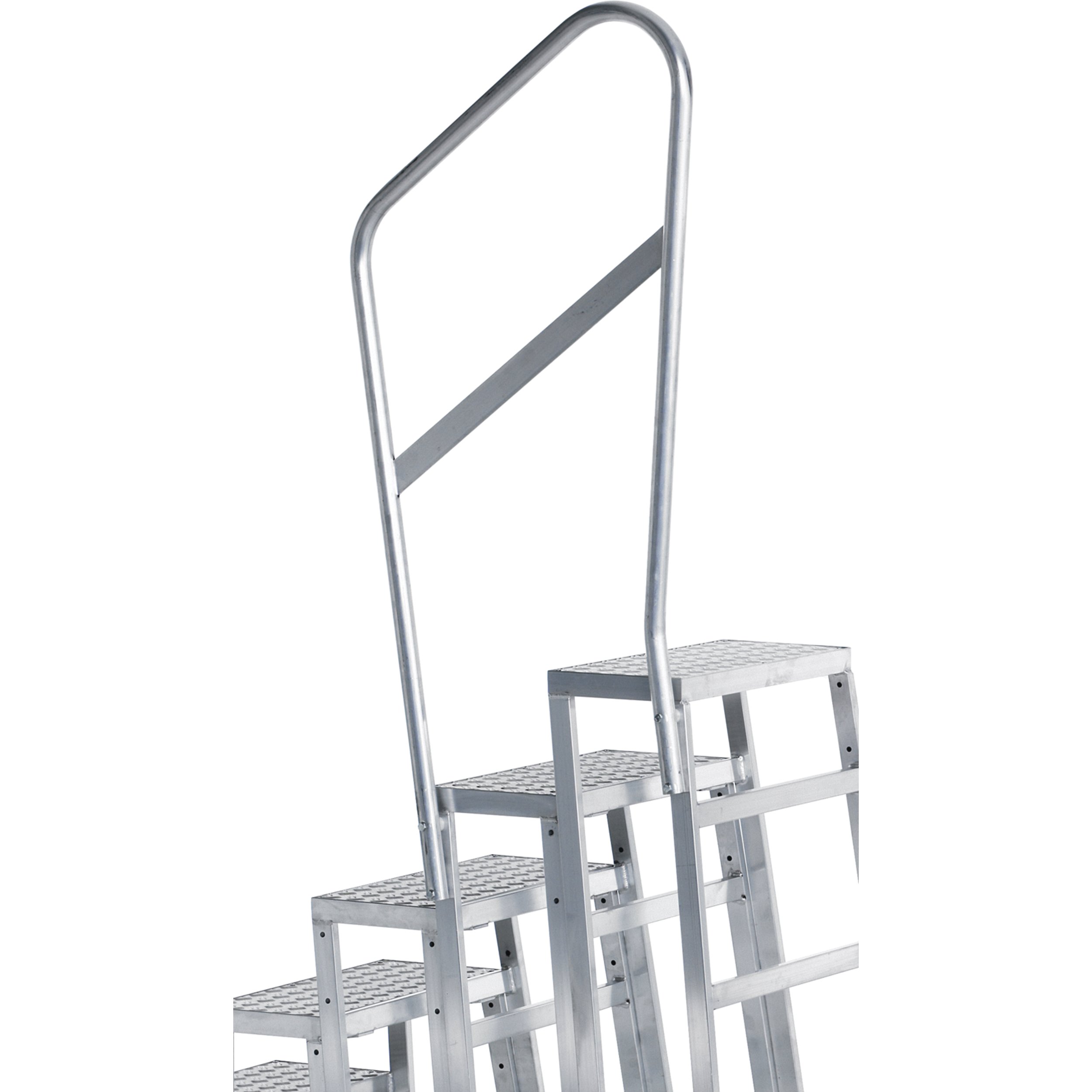 Geländer zu AMA Podest | Sicherheit | ZARGES - Innovationen in Aluminium