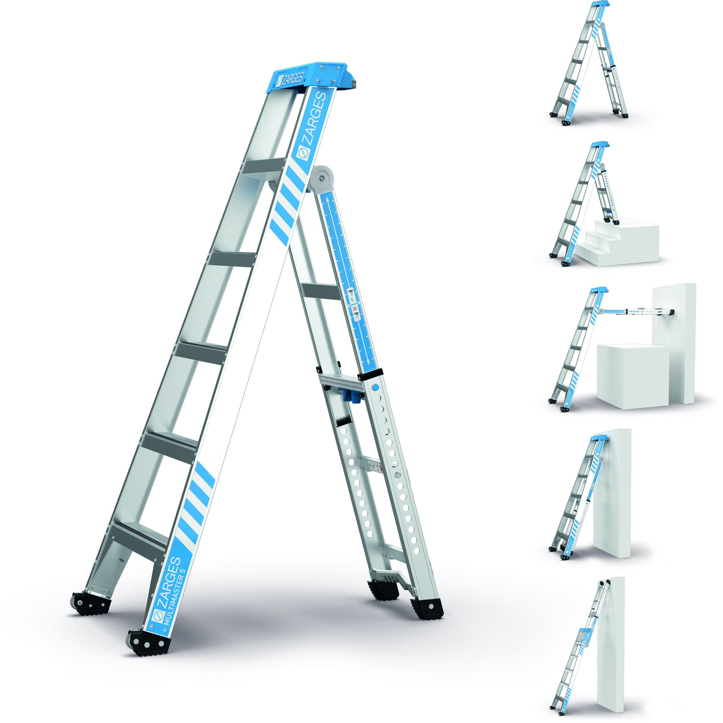 MultiMaster 5 | Multipurpose ladder | ZARGES - Innovations in aluminium