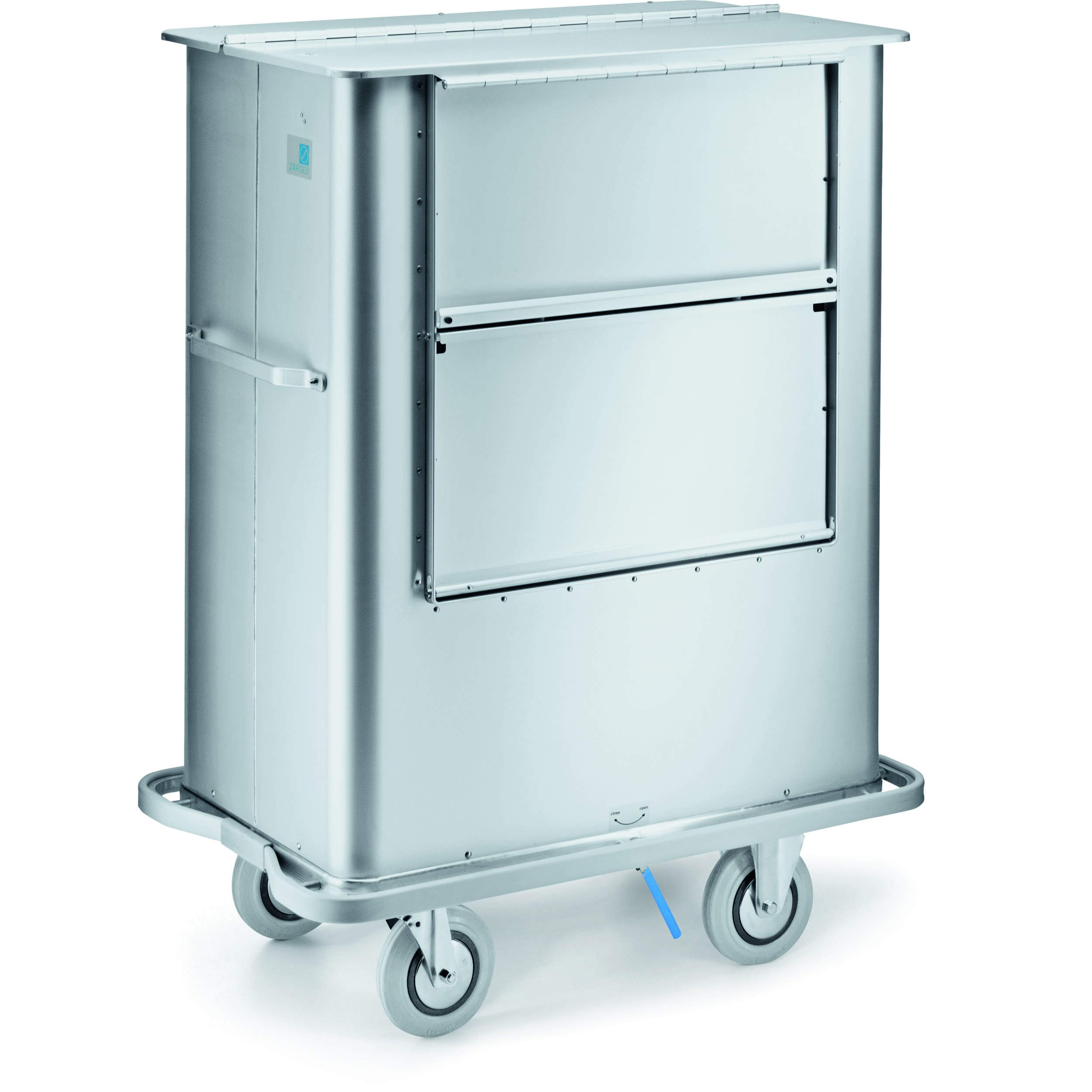 W 171 transport trolley with 3-part lid | Transport trolley | ZARGES ...