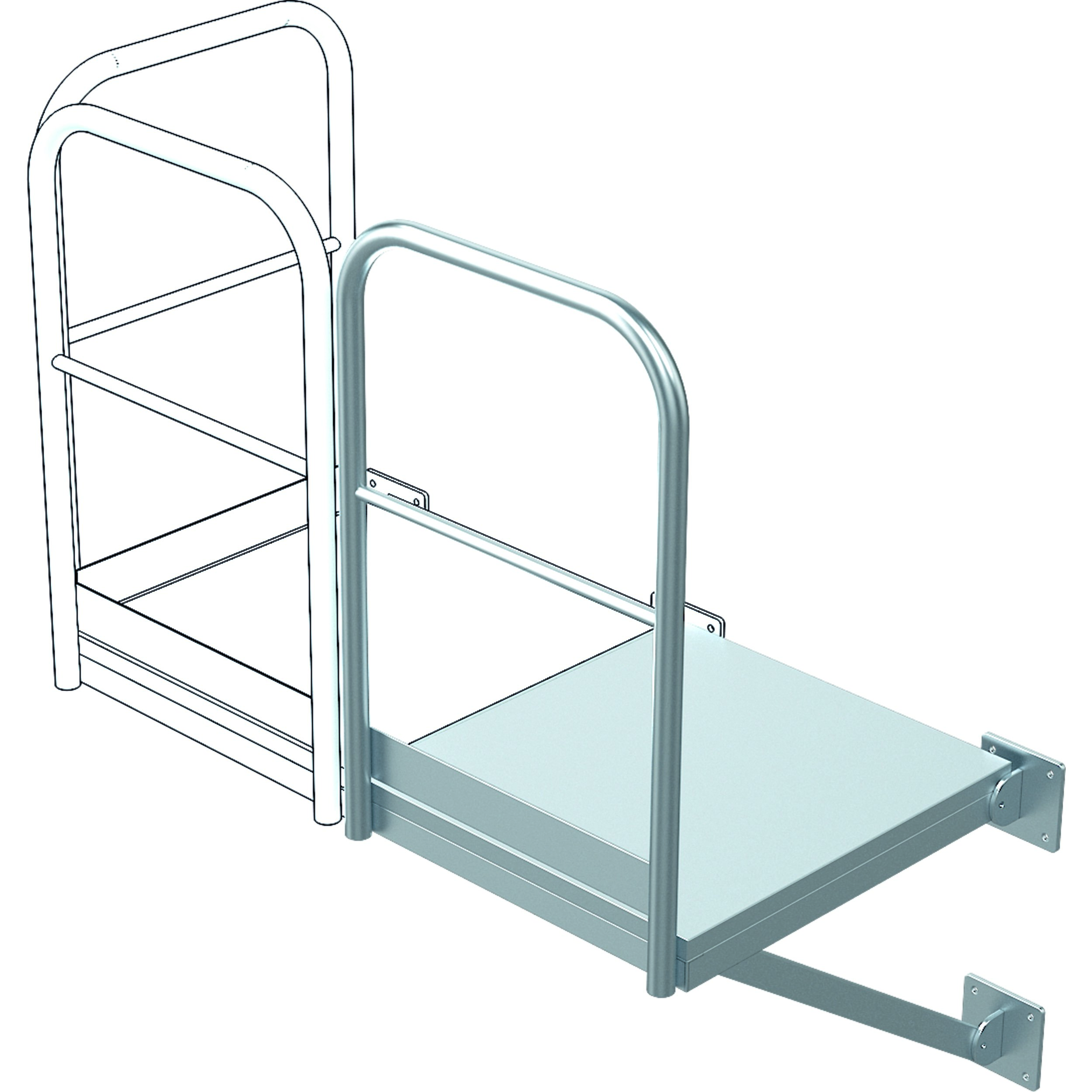 Podium d'extension | Podiums | ZARGES - innovations en aluminium