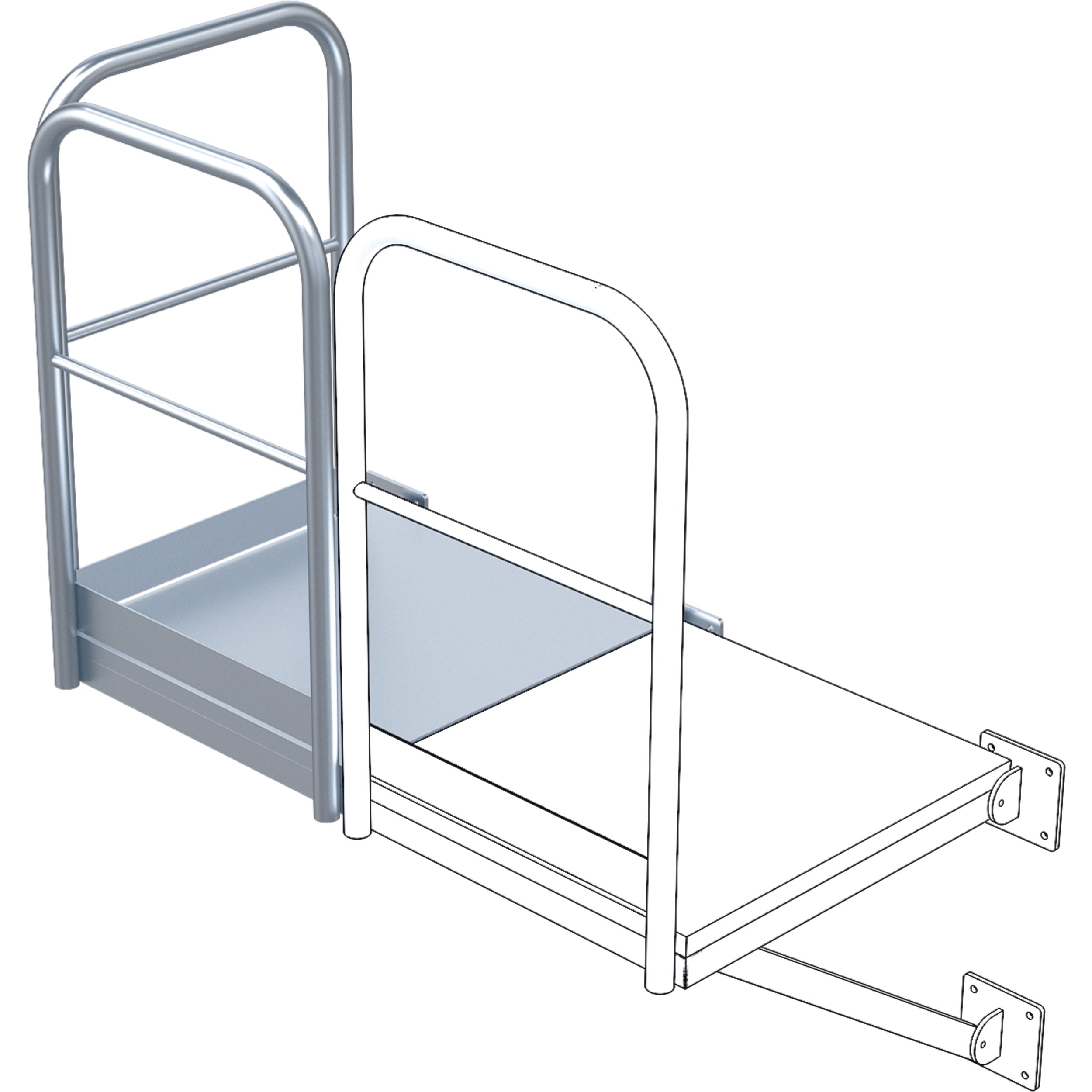 Podest podstawowy | Podesty | ZARGES - innowacje w aluminium