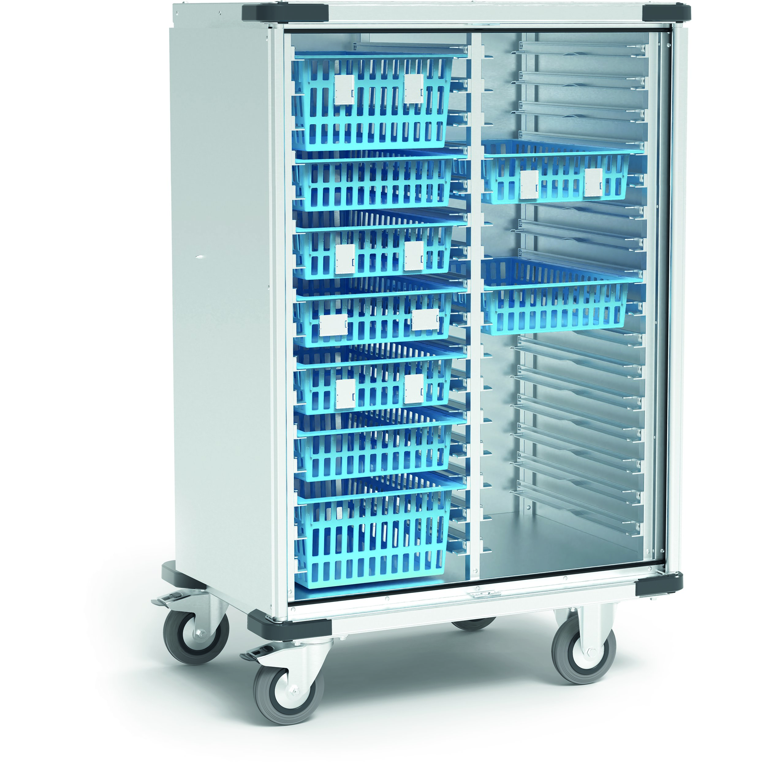 W 105 N modular cupboard trolley | Cupboard trolley | ZARGES ...