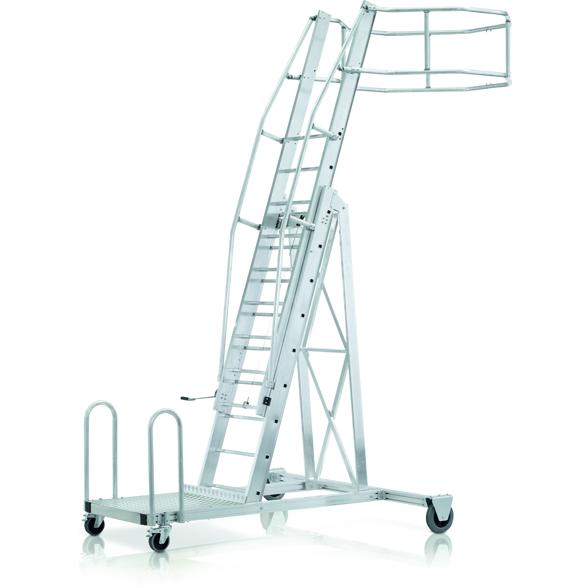 Escalera para camión cisterna módulo básico | Escalera para camión ...