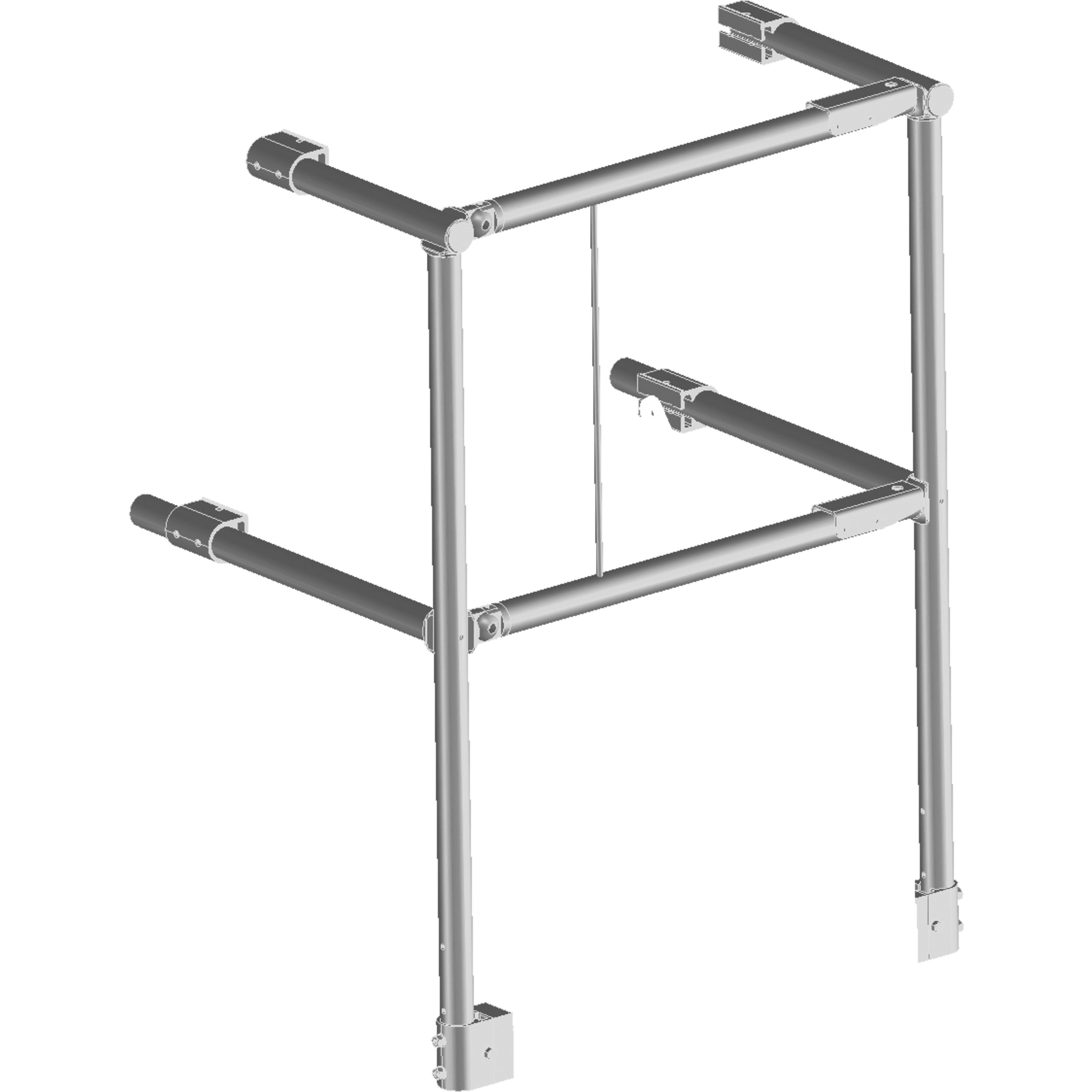 Optional module platform railing with double lifting barrier | Tanker ...