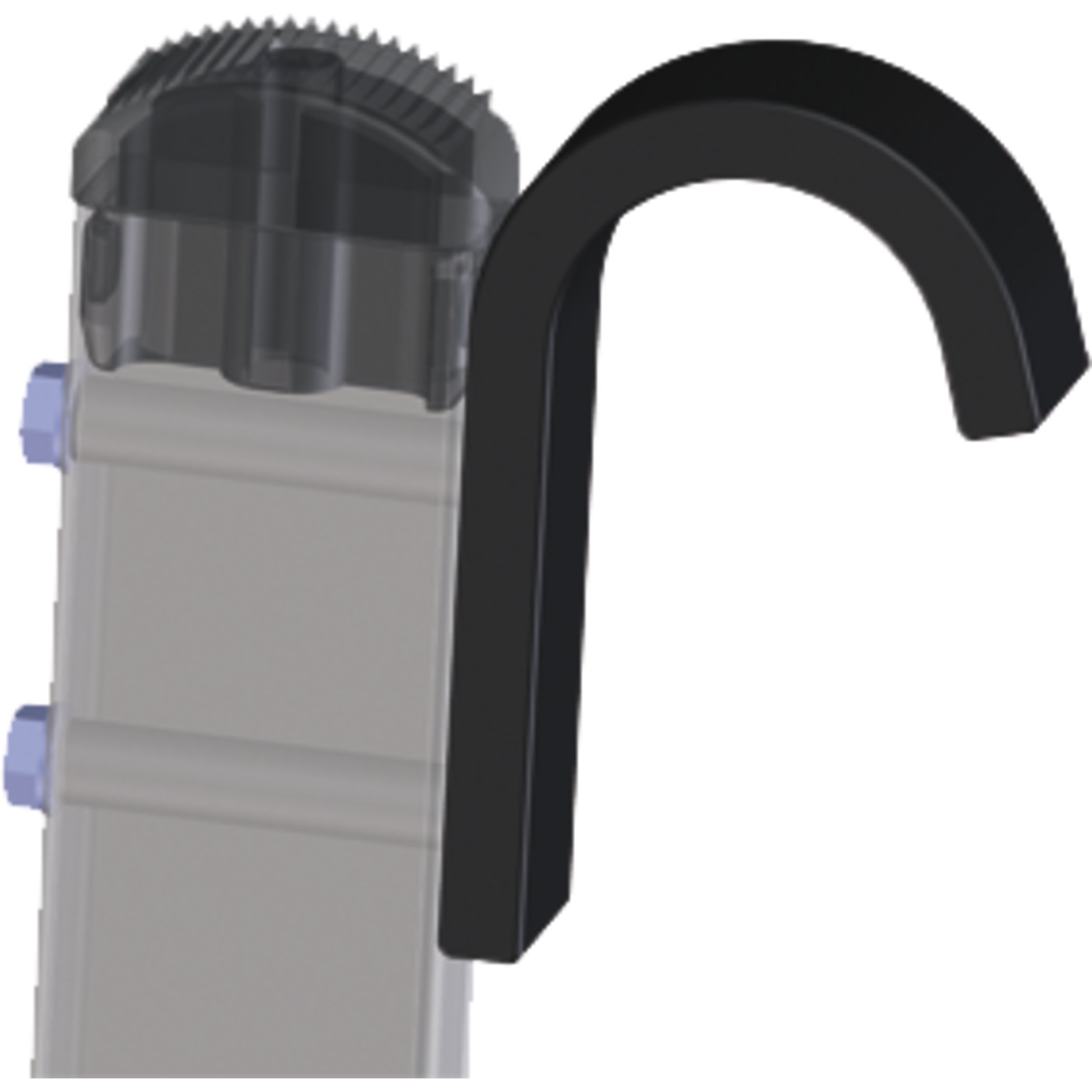 Special hook for ladders with rungs, treads and wide rungs | Hook ...