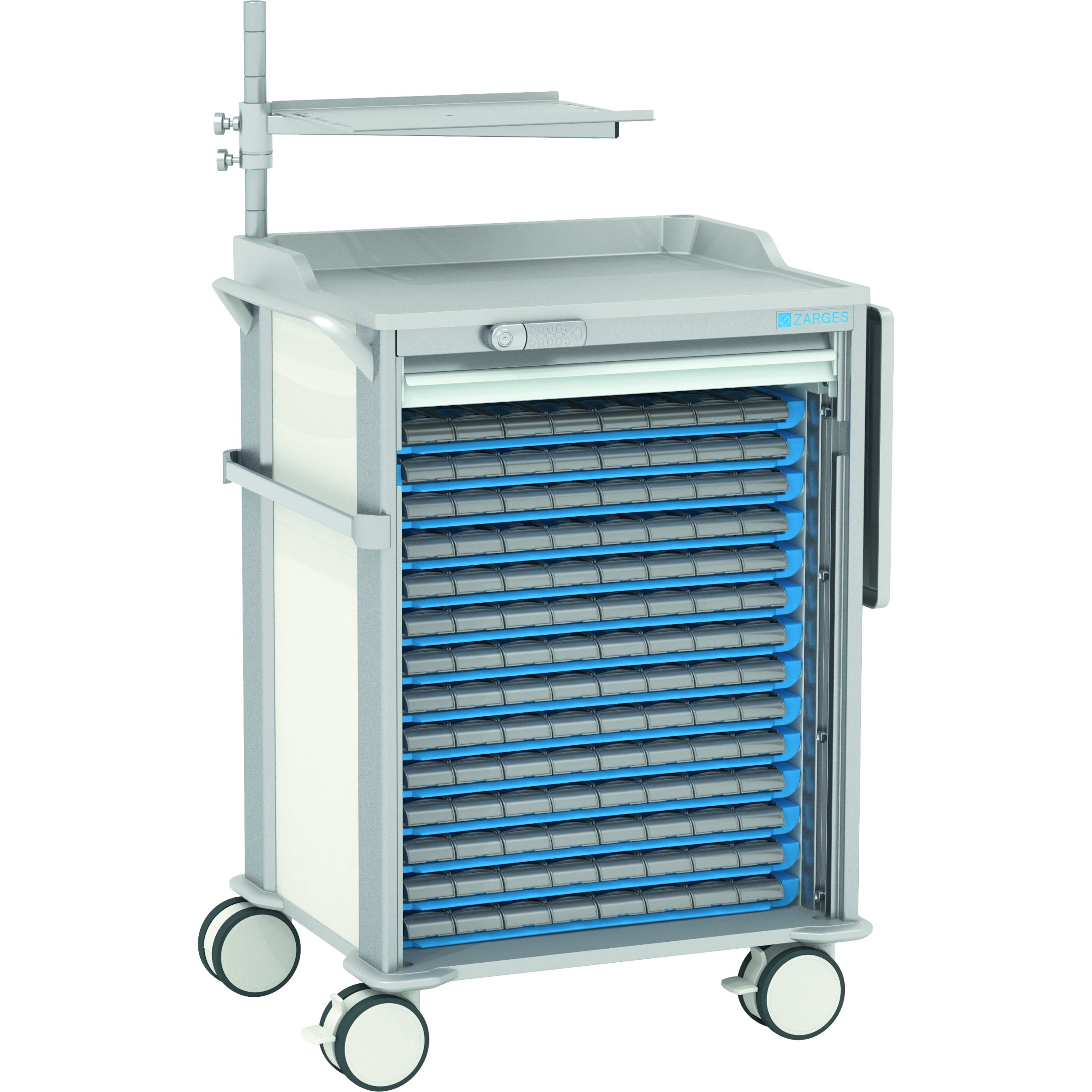 MPO medication trolley, type 1 | MPO medication trolley | ZARGES ...