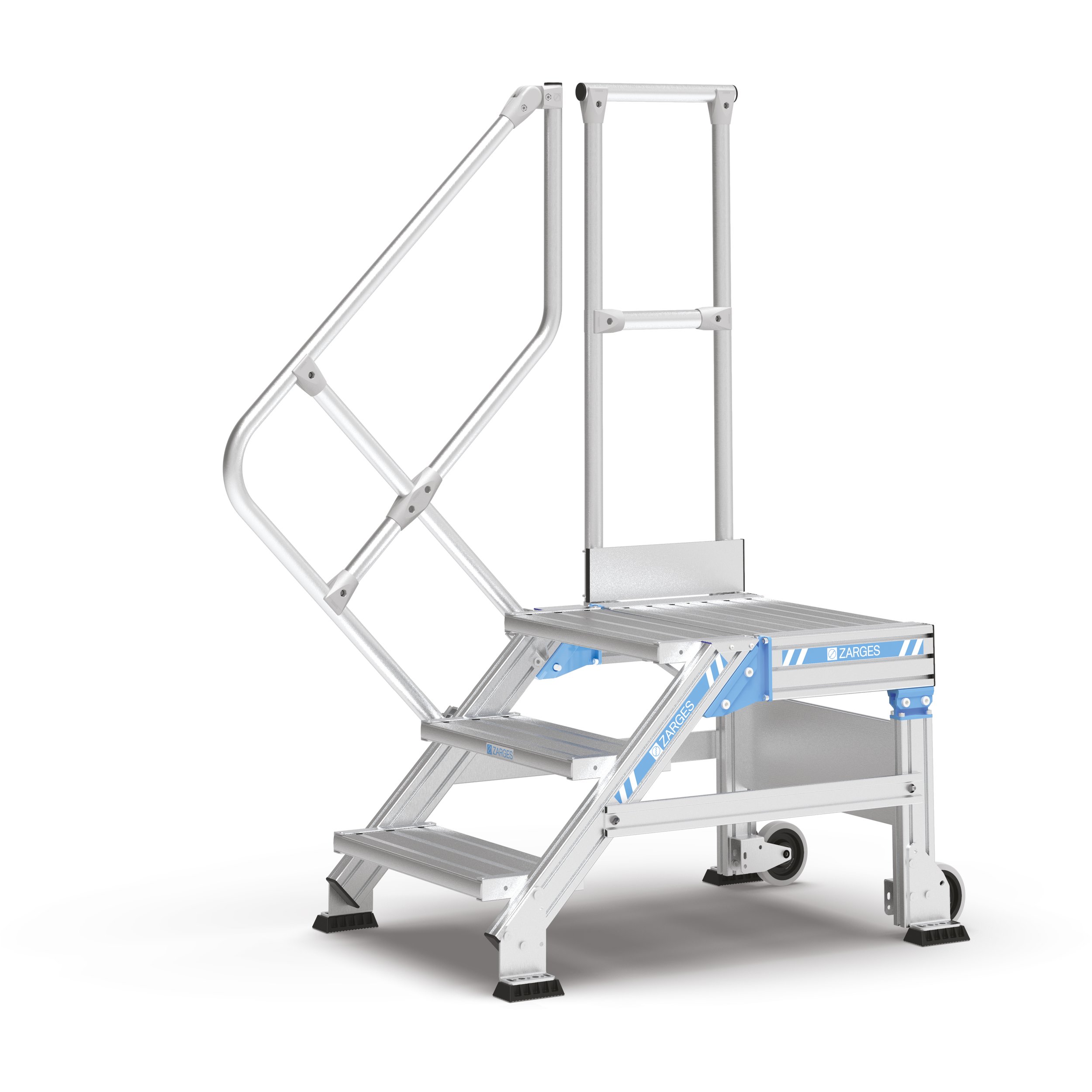 Platform steps | Steps and platforms | ZARGES - Innovations in aluminium